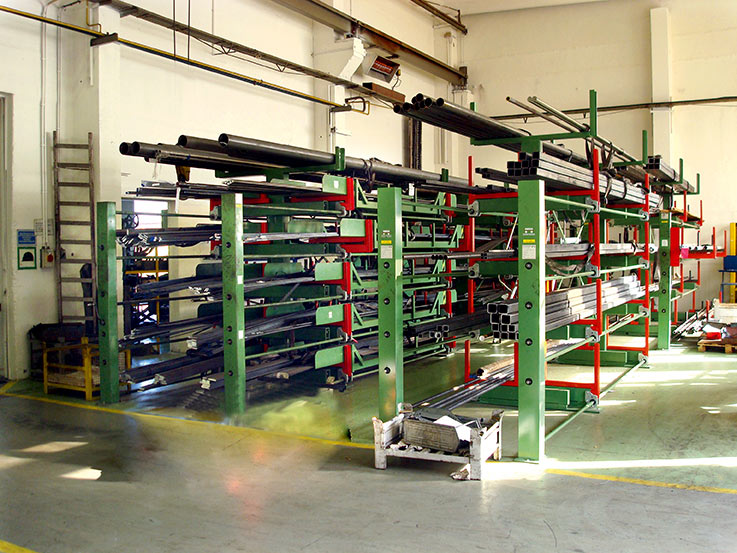 Rack Storage UK - Roll Out Cantilever Racking